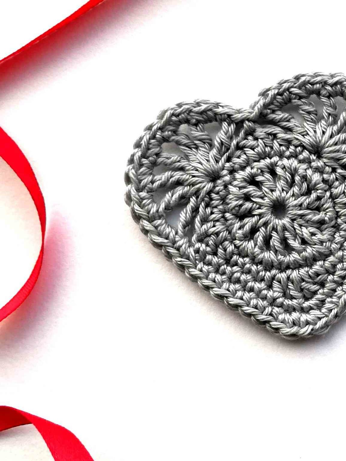 Heart 2 - Nordic Hook - Free crochet pattern