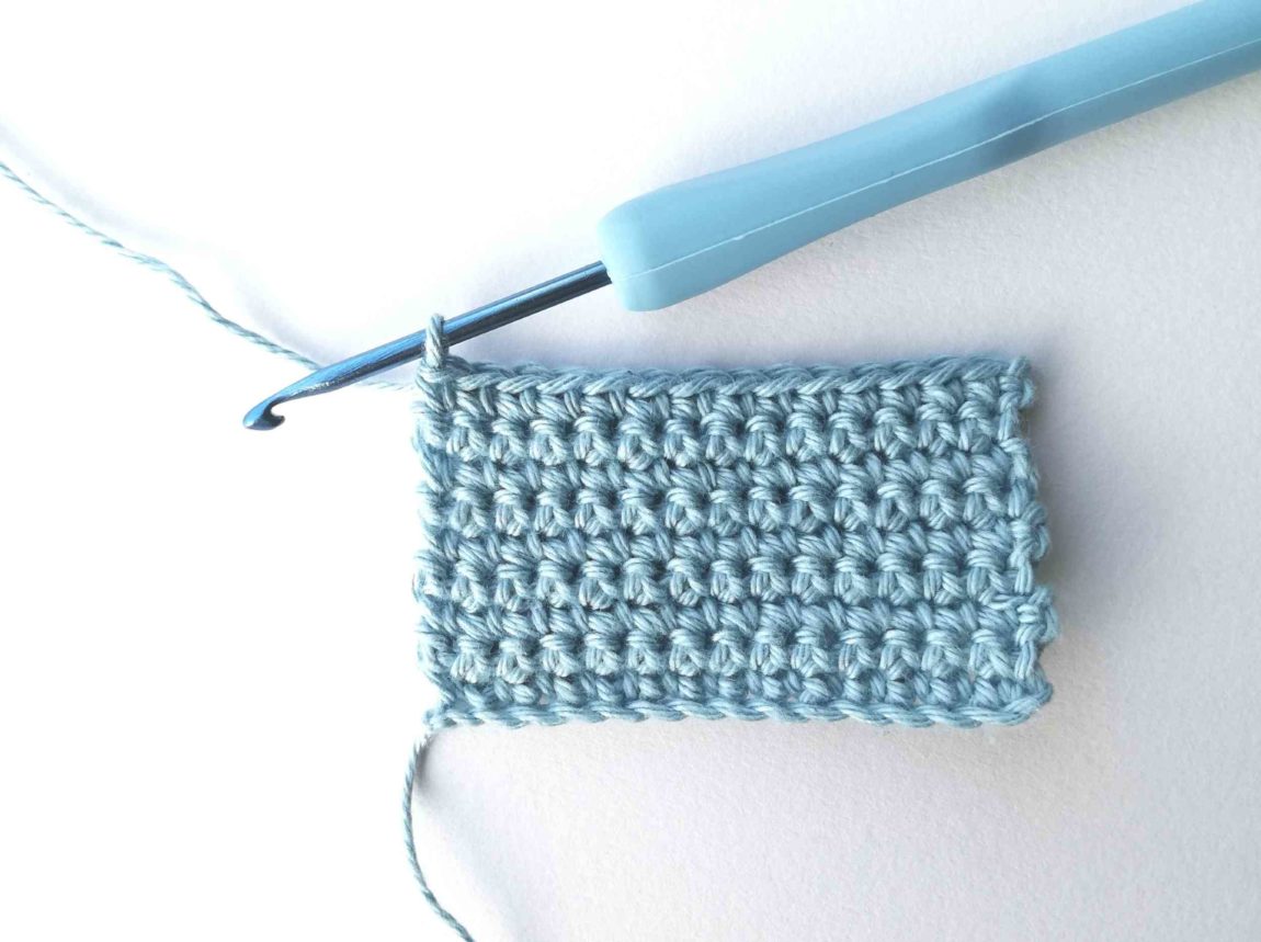 Single crochet (sc) - Nordic Hook - Free crochet tutorial