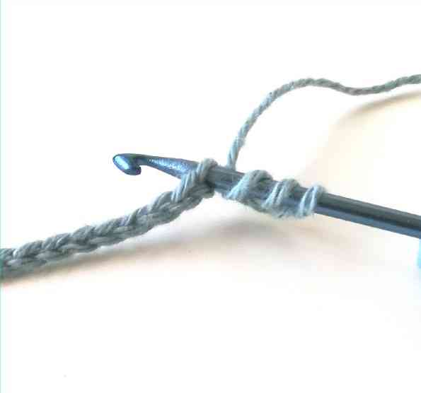 Treble crochet (trc) - Nordic Hook - Crochet tutorial
