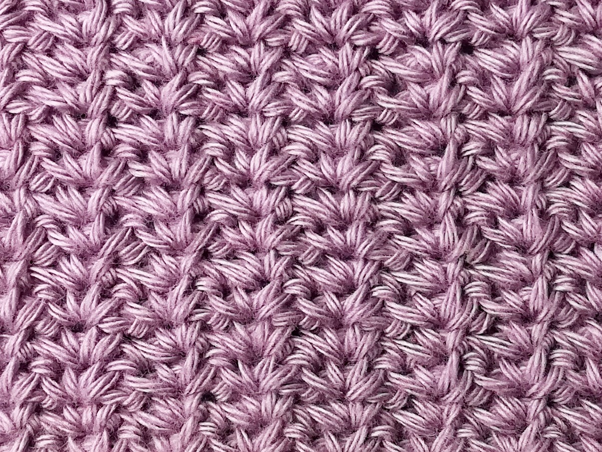 Spider stitch - Nordic Hook - Free crochet stitch tutorial