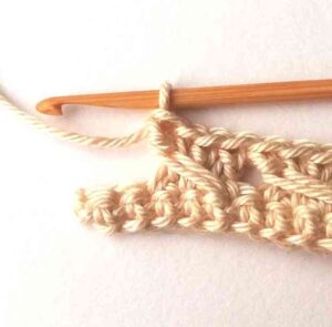 The cross over stitch - Nordic Hook - Free crochet stitch tutorial