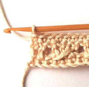 The cross over stitch - Nordic Hook - Free crochet stitch tutorial