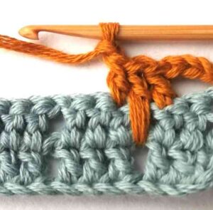 The larksfoot stitch - Nordic Hook - Free crochet stitch tutorial