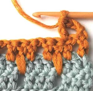 The larksfoot stitch - Nordic Hook - Free crochet stitch tutorial