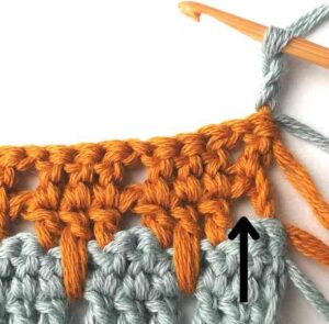 The larksfoot stitch - Nordic Hook - Free crochet stitch tutorial