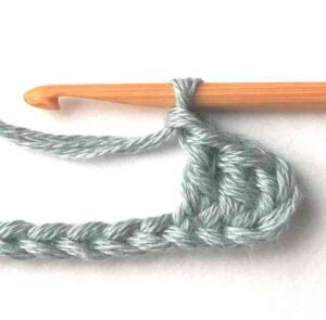 The larksfoot stitch - Nordic Hook - Free crochet stitch tutorial