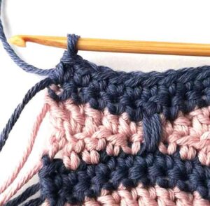 The millstone stitch - Nordic Hook - Free crochet stitch tutorial
