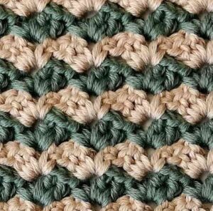 The Paris stitch - Nordic Hook - Free crochet stitch tutorial