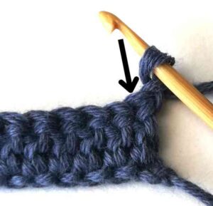 The tipped scales stitch - Nordic Hook - Free crochet stitch tutorial