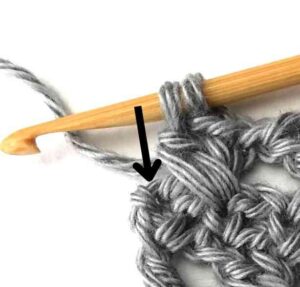 The cross double crochet mesh stitch - Nordic Hook - Free crochet ...