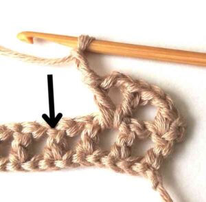 The lacy aligned lotus stitch - Nordic Hook - Free crochet stitch tutorial