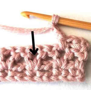 The simple V lines stitch - Nordic Hook - Free crochet stitch tutorial
