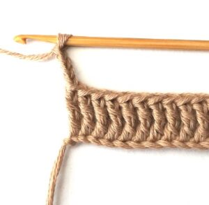 Treble crochet (trc) - Nordic Hook - Crochet stitch tutorial