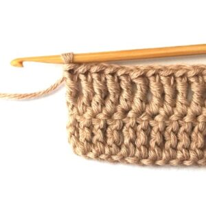 Treble crochet (trc) - Nordic Hook - Crochet stitch tutorial