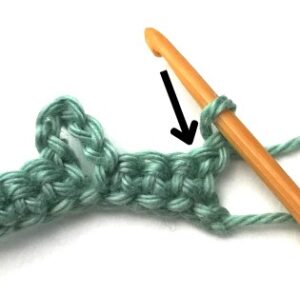 The aligned arches stitch - Nordic Hook - Free crochet stitch tutorial