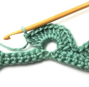 The aligned arches stitch - Nordic Hook - Free crochet stitch tutorial