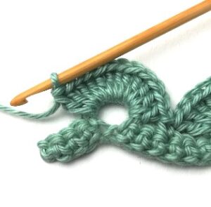 The aligned arches stitch - Nordic Hook - Free crochet stitch tutorial