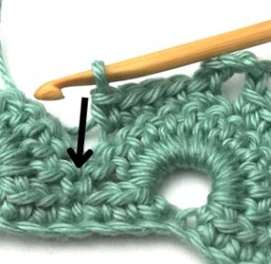 The aligned arches stitch - Nordic Hook - Free crochet stitch tutorial