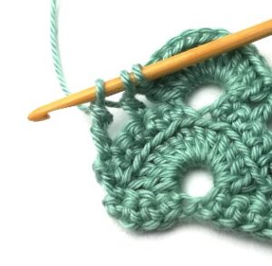 The aligned arches stitch - Nordic Hook - Free crochet stitch tutorial