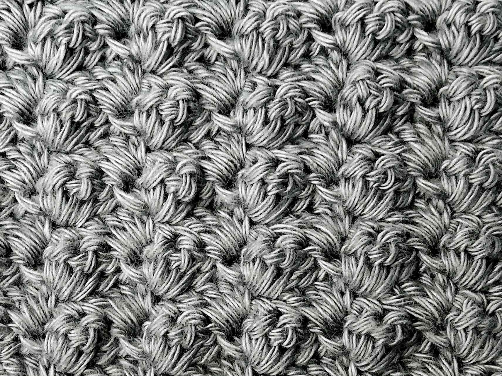 The Extended Sedge Stitch Nordic Hook Free Crochet Stitch Tutorial