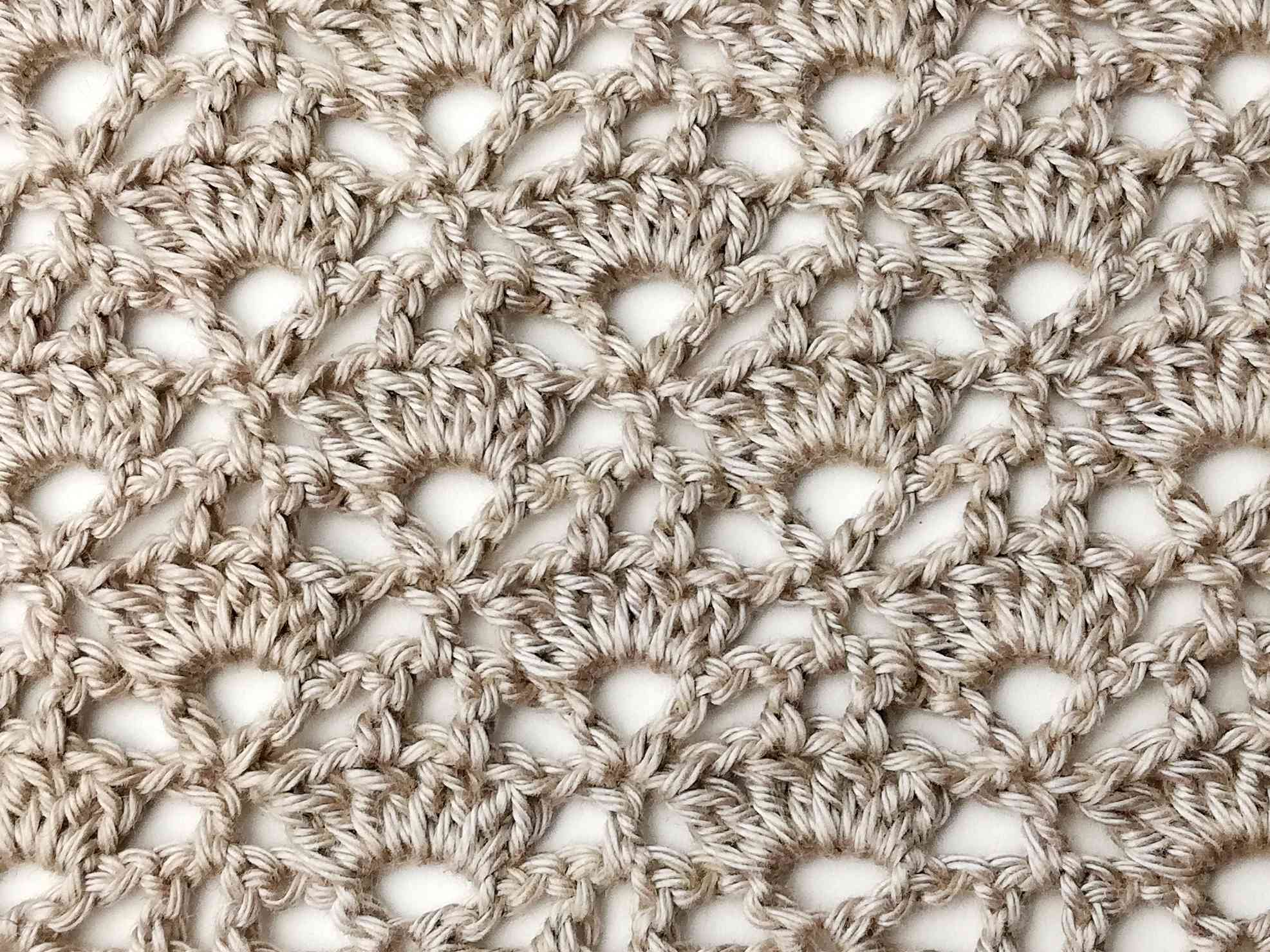 The crown stitch - Nordic Hook - Free crochet stitch tutorial