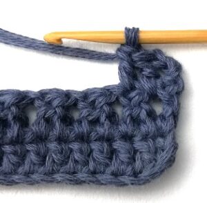 The striped double crochet two together stitch - Nordic Hook