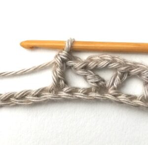 The crown stitch - Nordic Hook - Free crochet stitch tutorial