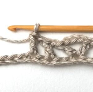 The crown stitch - Nordic Hook - Free crochet stitch tutorial