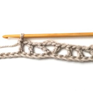 The crown stitch - Nordic Hook - Free crochet stitch tutorial