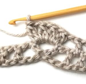The crown stitch - Nordic Hook - Free crochet stitch tutorial