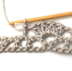 The crown stitch - Nordic Hook - Free crochet stitch tutorial