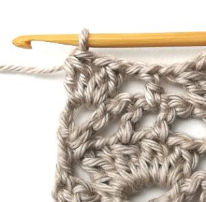 The crown stitch - Nordic Hook - Free crochet stitch tutorial