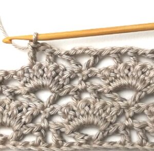 The crown stitch - Nordic Hook - Free crochet stitch tutorial