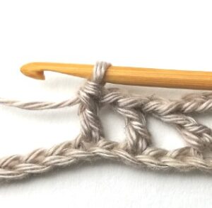 The crown stitch - Nordic Hook - Free crochet stitch tutorial