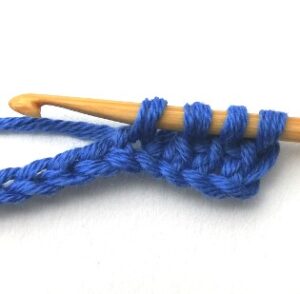 The linked treble crochet - Nordic Hook - Free crochet stitch tutorial