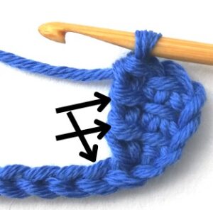 The linked treble crochet - Nordic Hook - Free crochet stitch tutorial