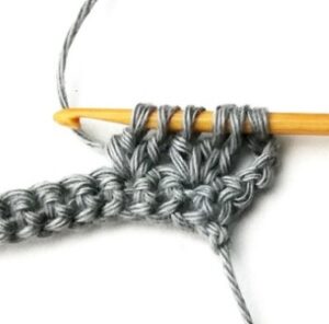 Twin clusters stitch - Nordic Hook - Free crochet stitch tutorial