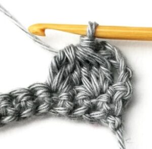Twin clusters stitch - Nordic Hook - Free crochet stitch tutorial