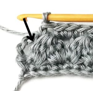 Twin clusters stitch - Nordic Hook - Free crochet stitch tutorial